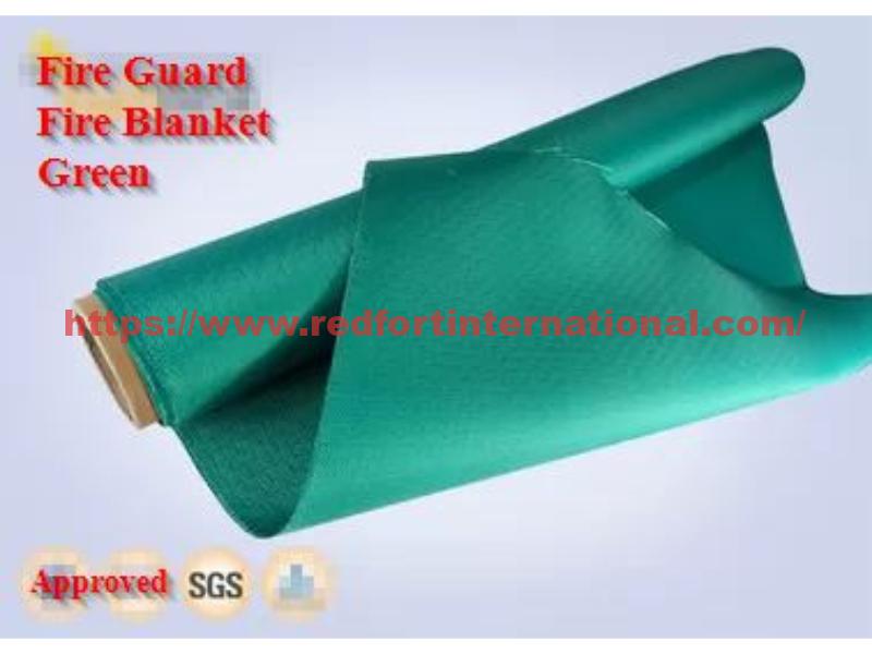 Fire Blanket FG with Alu.Eyelets Fire Guard 1.8mx25m1mm Green ...